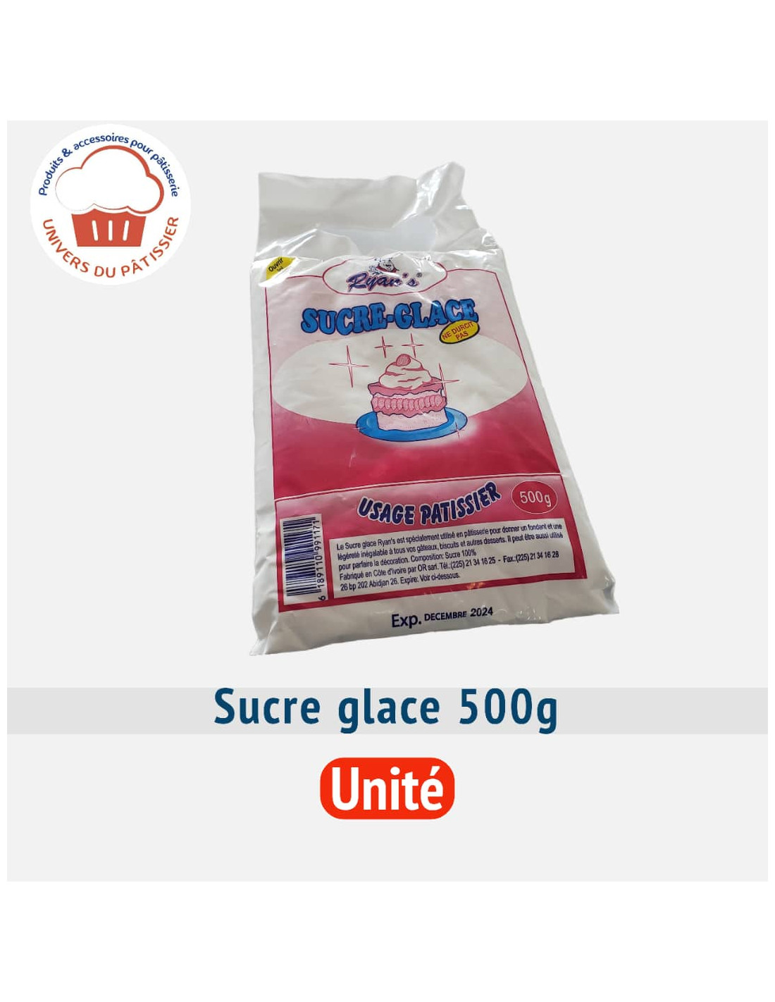 500G SUCRE GLACE 500G SUCRE GLACE